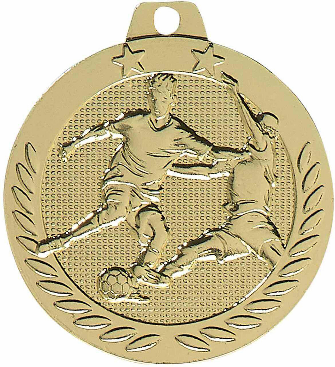 Médaille foot or - 40mm - Casalsport.com