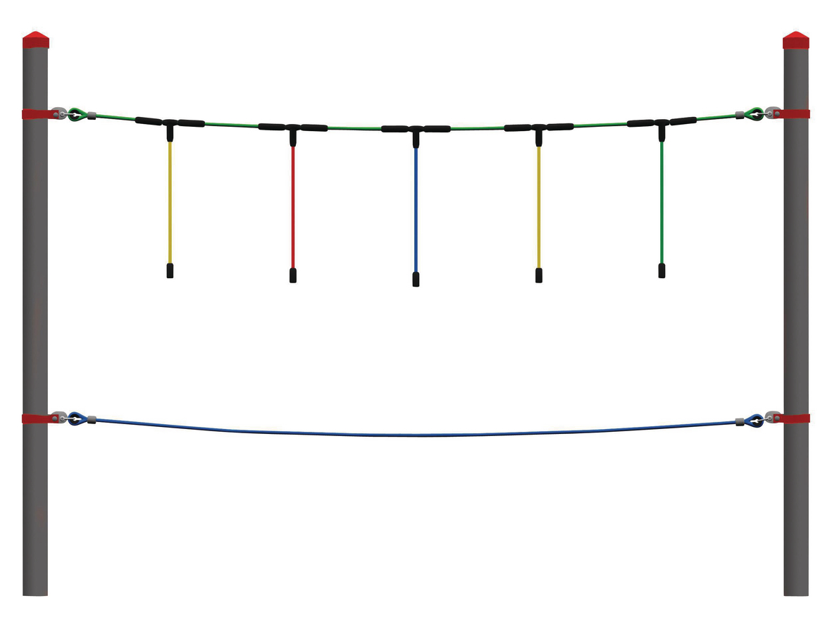 Corde d équilibre sans poteaux Huck - Casalsport.com