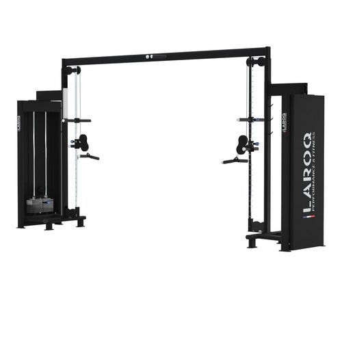 Machine muscu Poulie vis-à-vis réglable Evolution Laroq - Casalsport.com