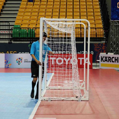 Paire buts de futsal compétition mobiles repliables en alu - Sodex ...