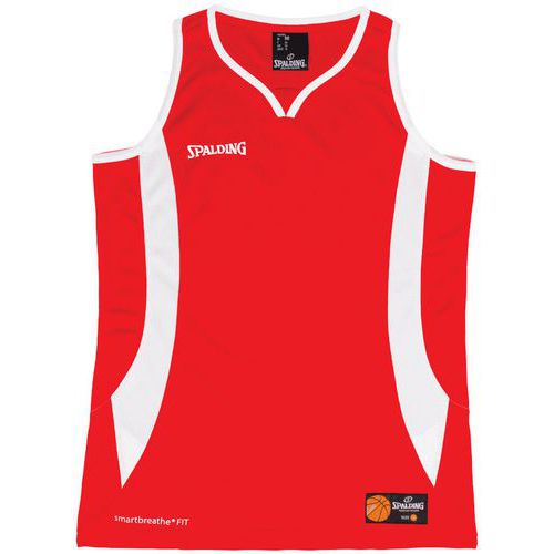 Maillot basket - Spalding - Jam rouge blanc - Casalsport.com
