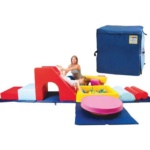 Cube de gymnastique en mousse 100 x 100 x 100 cm - Casalsport.com