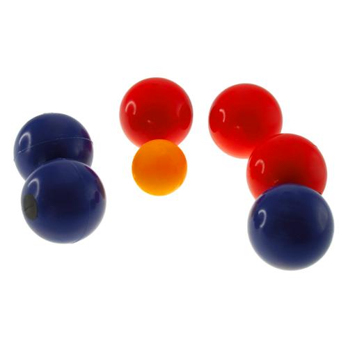 Coffret 6 mini pétanque - diamètre 48 mm - 180 g - Casalsport.com